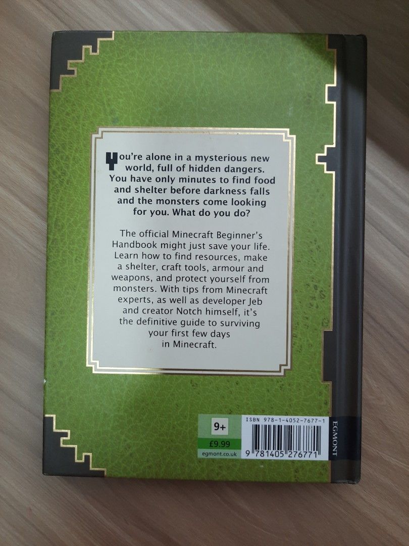 Minecraft book beginner's handbook updated edition, Video Gaming, Video ...