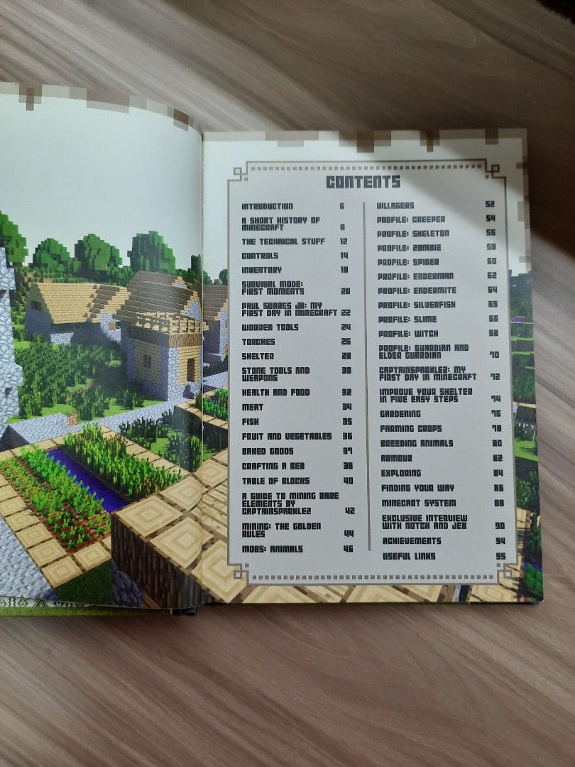 Minecraft book beginner's handbook updated edition, Video Gaming, Video ...