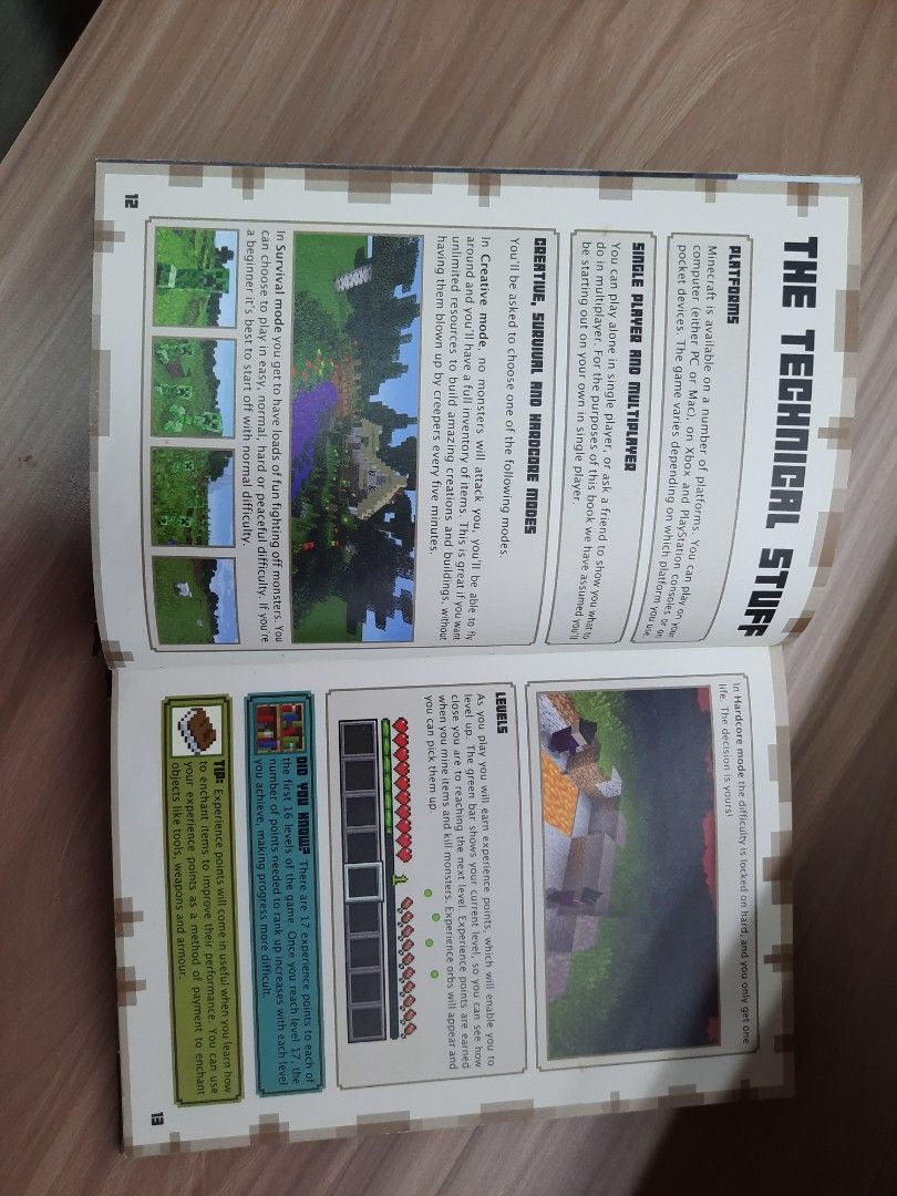 Minecraft book beginner's handbook updated edition, Video Gaming, Video ...