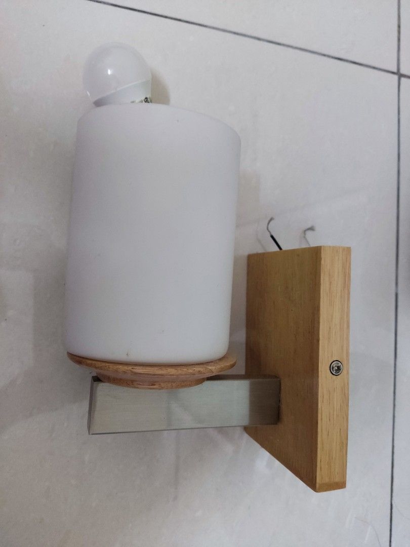 MINIMALIST MUJI WALL LAMP, Furniture & Home Living, Furniture, Other ...