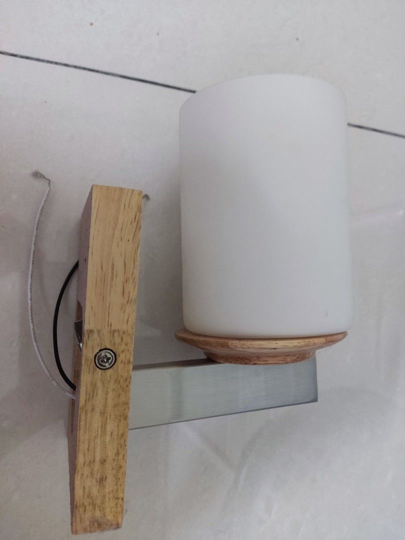 MINIMALIST MUJI WALL LAMP, Furniture & Home Living, Furniture, Other ...