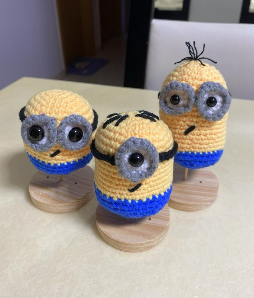 Minion Crochet (Stewart, Bob, Kevin), Hobbies & Toys, Stationery ...