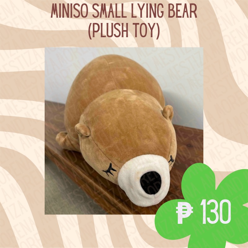 Miniso Brown Bear Stuffed Toy (Plushie), Hobbies & Toys, Toys & Games ...