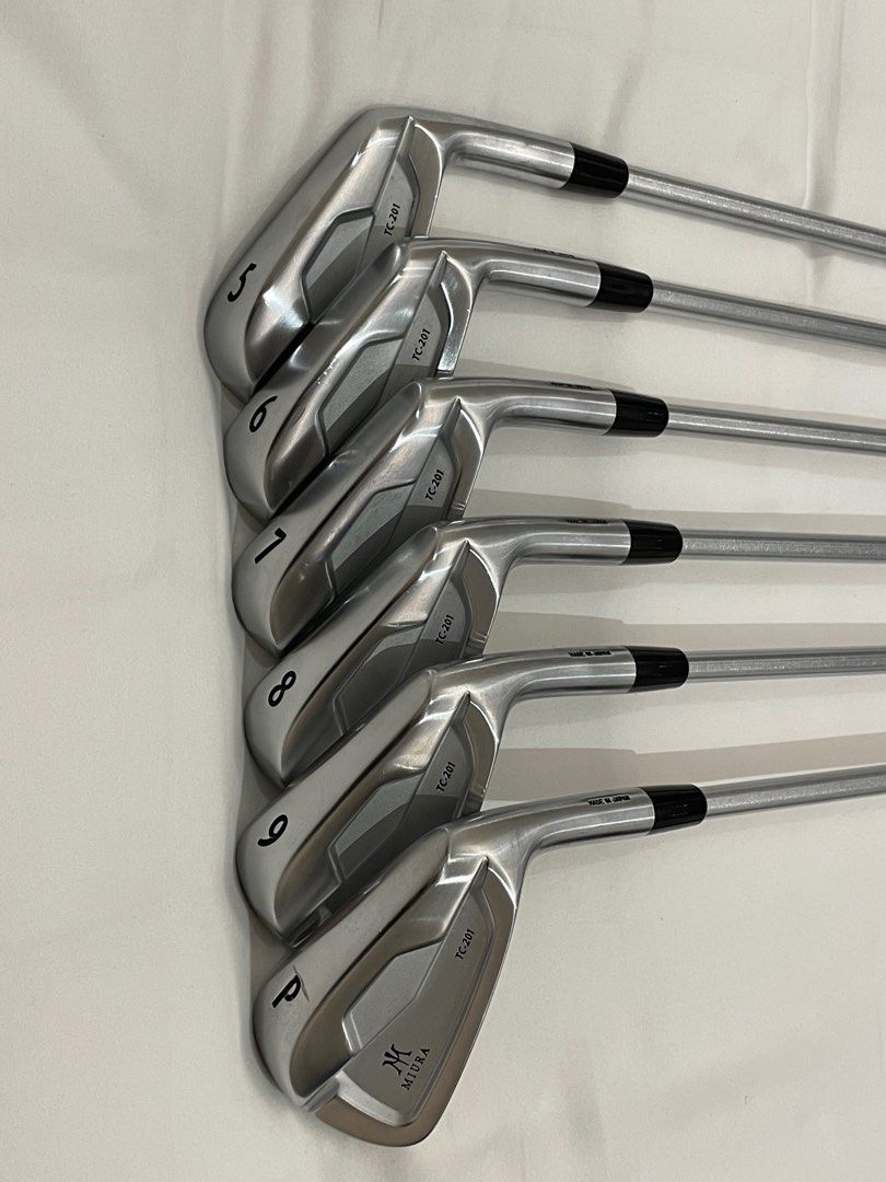 Miura TC201 5-P irons project x IO 5.5, 運動產品, 運動與體育, 運動與體育 - Golf ...