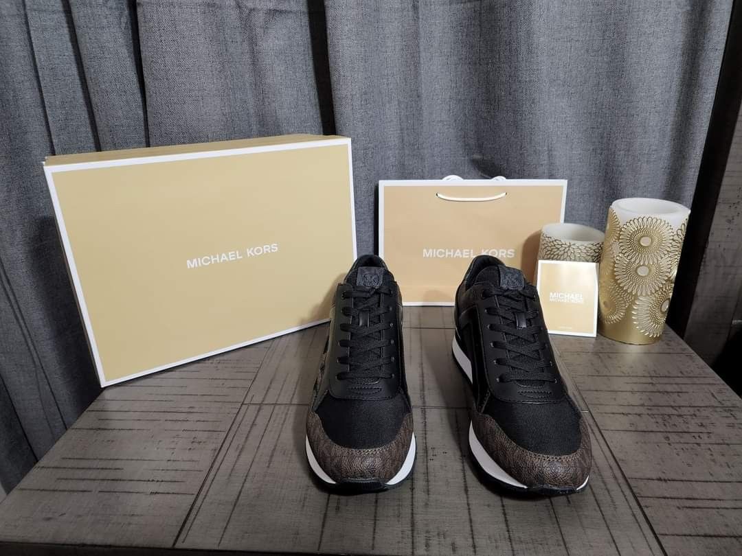 MK Maddy Logo Trainer, Women's Fashion, Footwear, Sneakers on Carousell