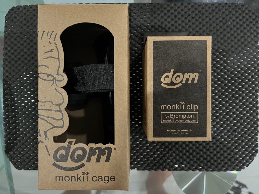 Monkii Cage and Clip for Brompton and Trifolds, Sports Equipment ...