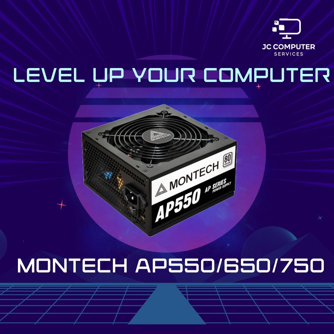 MONTECH AP550/650/750 80+ White PSU, Computers & Tech, Parts ...