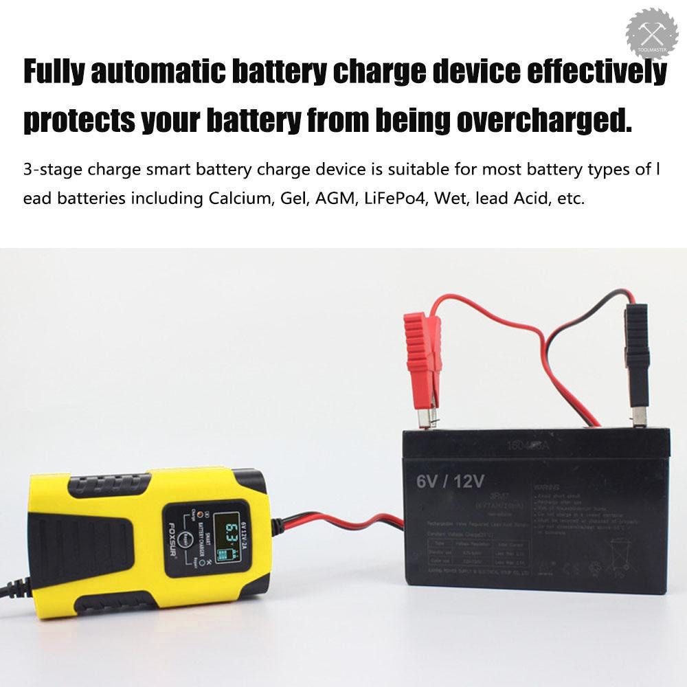 [SG INSTOCKS] Motorcycle Bike Battery Charger 12V2A 6V2A Battery ...