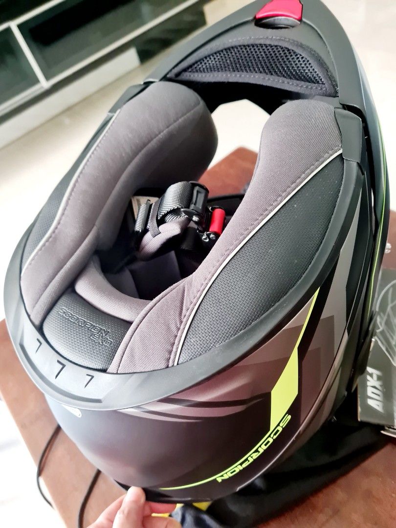 Motorcycle scorpion ADX1 Helmet, Motorcycles, Motorcycle Accessories on ...
