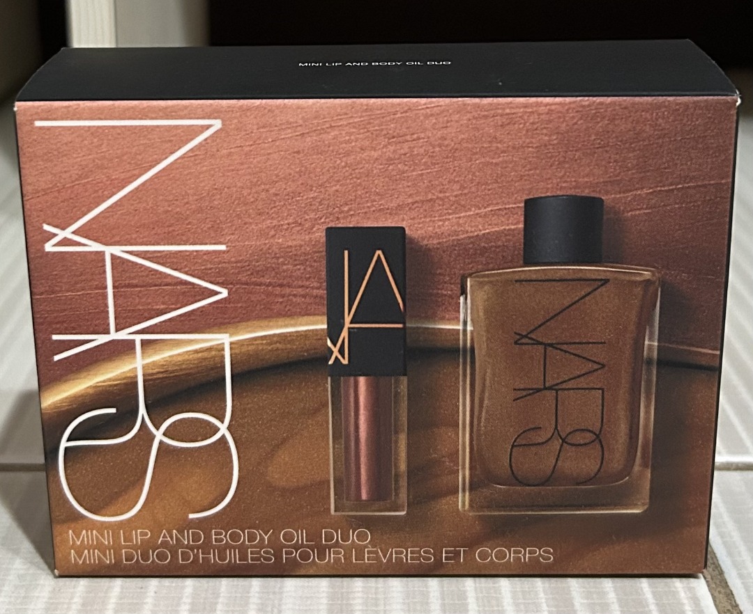 NARS Mini Lip and Body Oil Duo (3.5ml/30ml), Beauty & Personal Care, Face, Makeup on Carousell