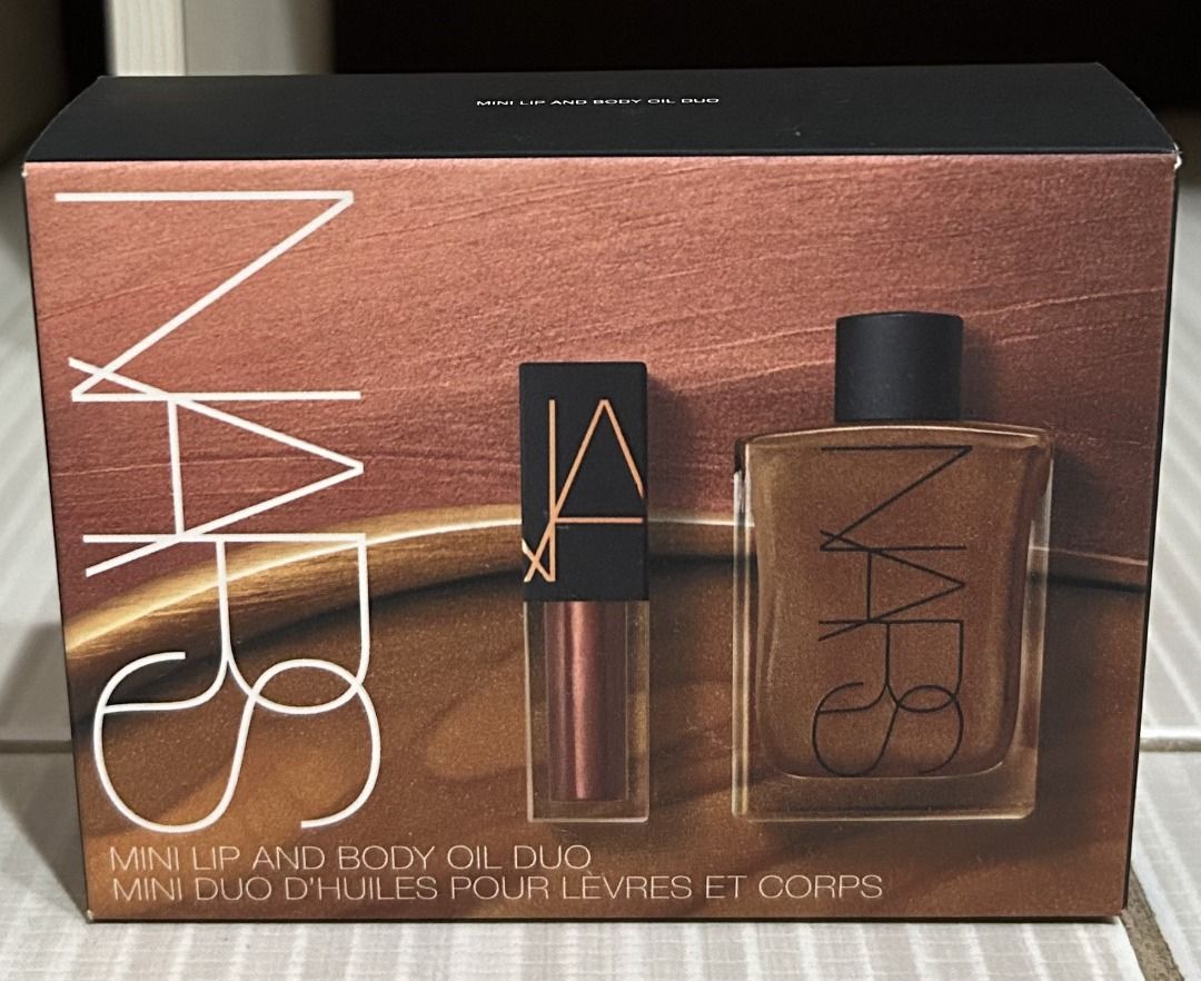 NARS Mini Lip and Body Oil Duo (3.5ml/30ml), Beauty & Personal Care ...