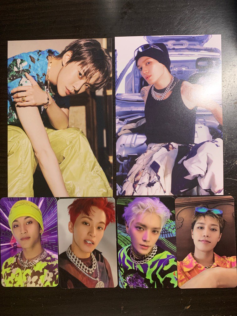 Nct 127 2 Baddies Pc And Postcard Taeyong Mark Taeil Hobbies And Toys