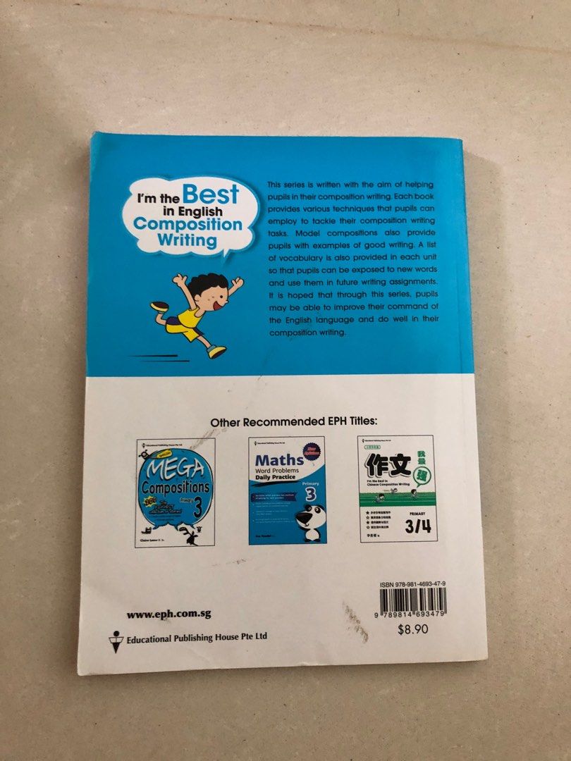 New Primary 3 English composition book, Hobbies & Toys, Books ...
