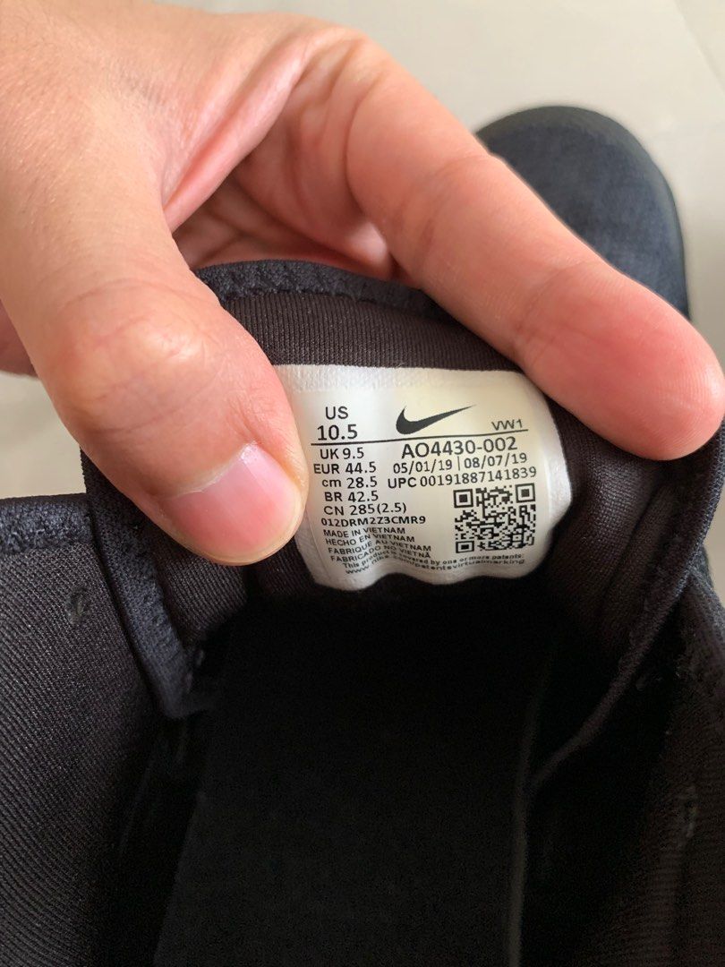 Nike Air Versatile III (Black), Men's Fashion, Footwear, Sneakers on ...