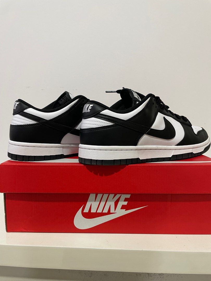 Nike Dunk Low Retro Pandas, Men's Fashion, Footwear, Sneakers on Carousell
