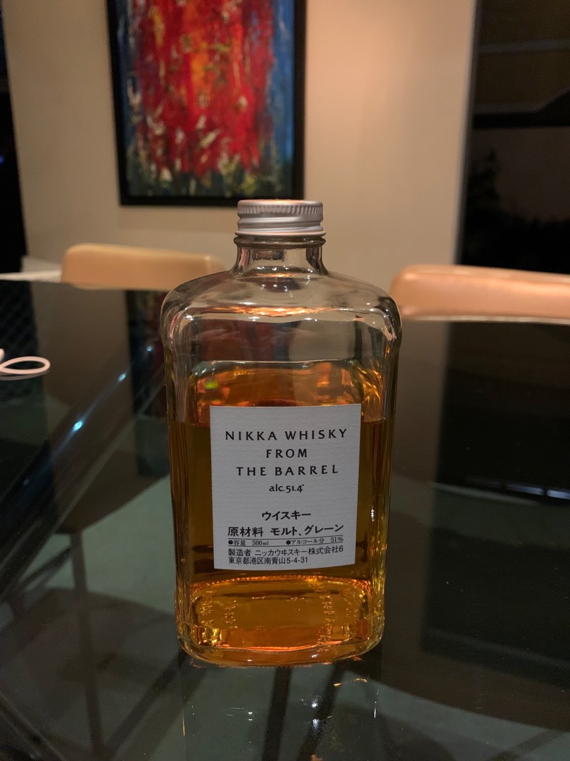 Nikka Whisky From The Barrel 500ml, Food & Drinks, Alcoholic Beverages ...