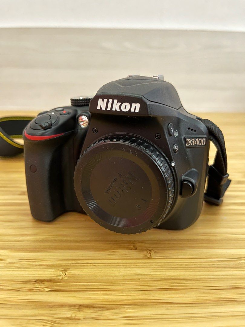 Nikon D3400 + 18-55mm Kit Lens, Photography, Cameras on Carousell