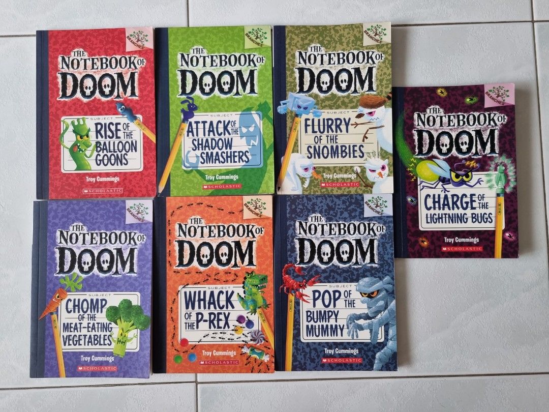 Notebook of Doom (1,3,4,5,6,7,8) . Troy Cummings., Hobbies & Toys ...