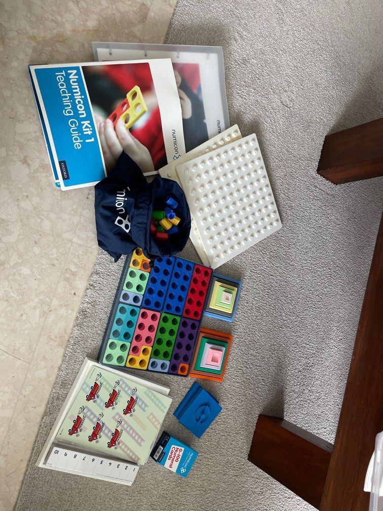 Numicon Maths Kit, Hobbies & Toys, Books & Magazines, Assessment Books ...
