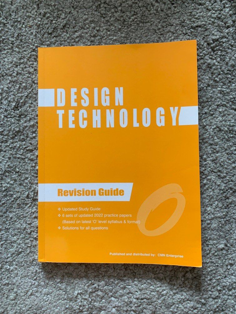 O level Design and Technology Revision Guide, Hobbies & Toys, Books ...