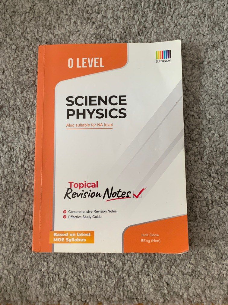 O level Science Physics Topical Revision Notes, Hobbies & Toys, Books ...