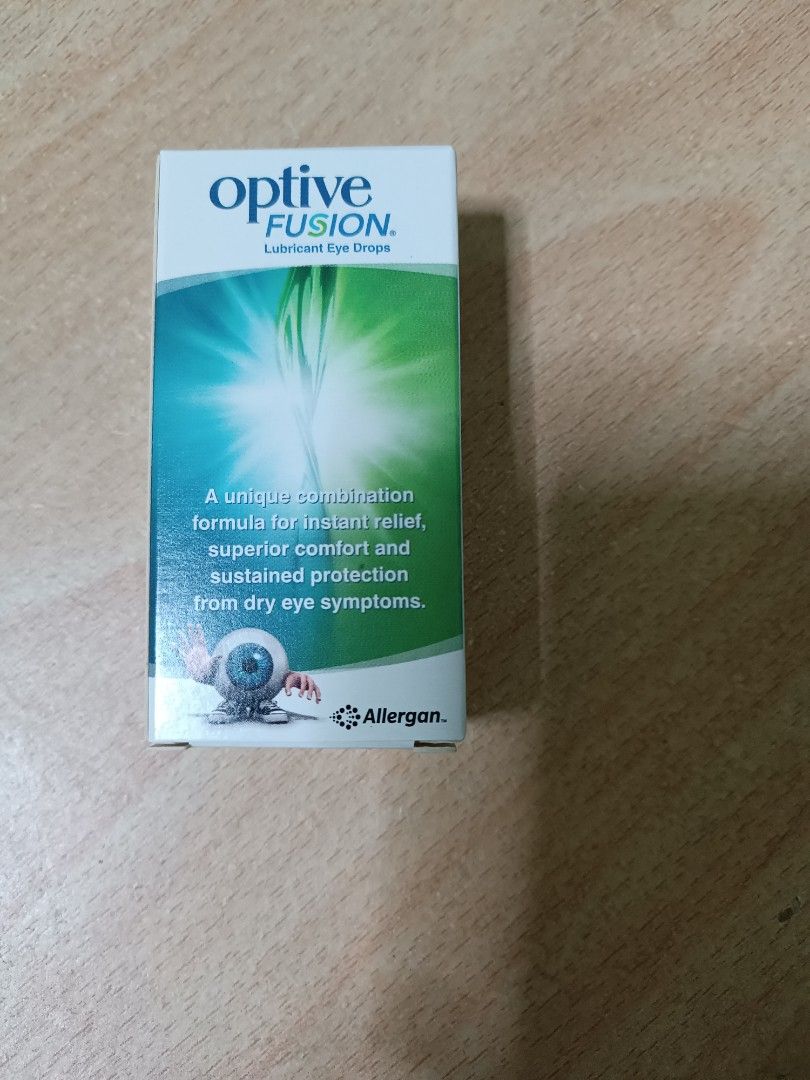 OPTIVE FUSION LUBRICANT EYEDROP, Beauty & Personal Care, Vision Care on ...