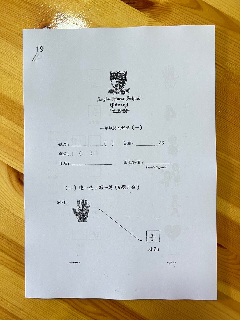 P1 Chinese Past Year 2022 2021 2020 Examination Exam Papers from Top ...