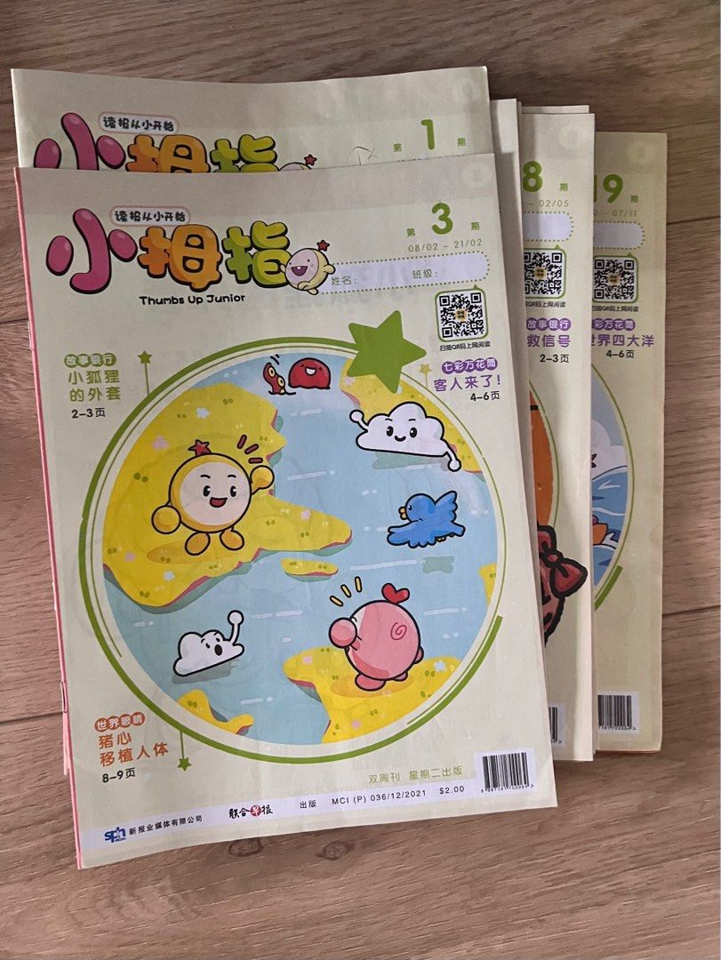 P2 Assessment book/ Xiao Mu Zhi / Chinese readers / storybook, Hobbies ...