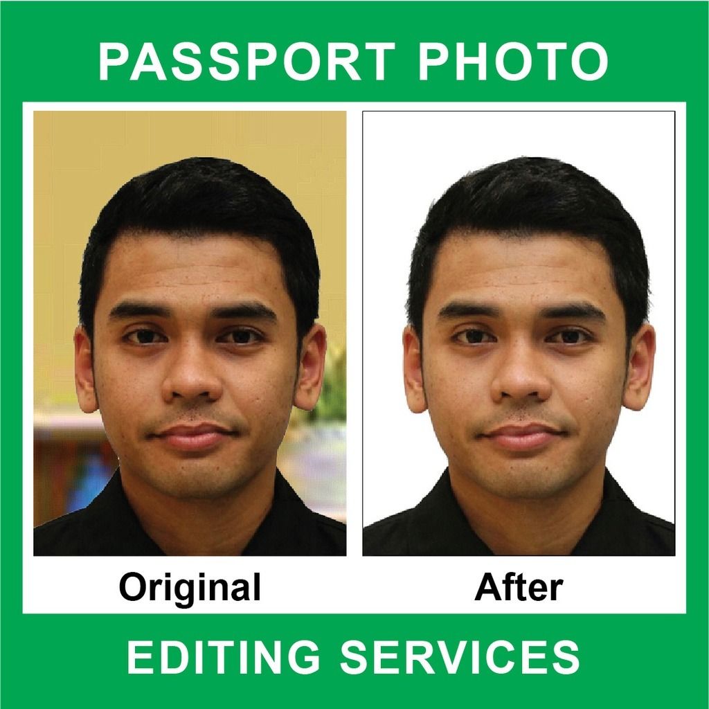 Passport Sized Photo Editing Services (Passport, Identity Card ...