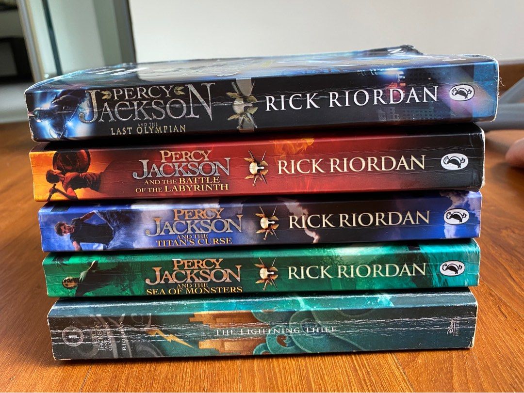 percy jackson book series, Hobbies & Toys, Books & Magazines, Fiction ...