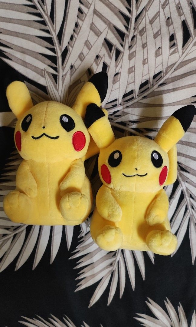 Pikachu sitting plush, Hobbies & Toys, Toys & Games on Carousell