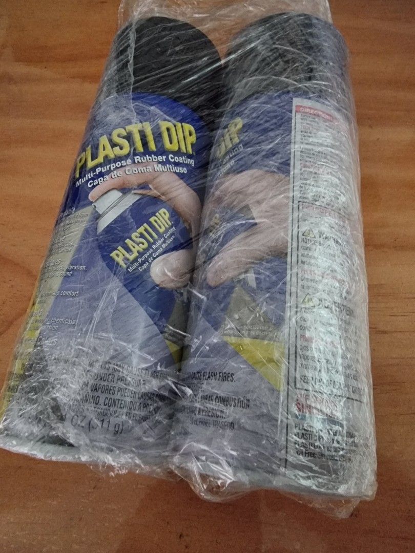 Plastic Dip Matt Black Spray Cans, Everything Else on Carousell