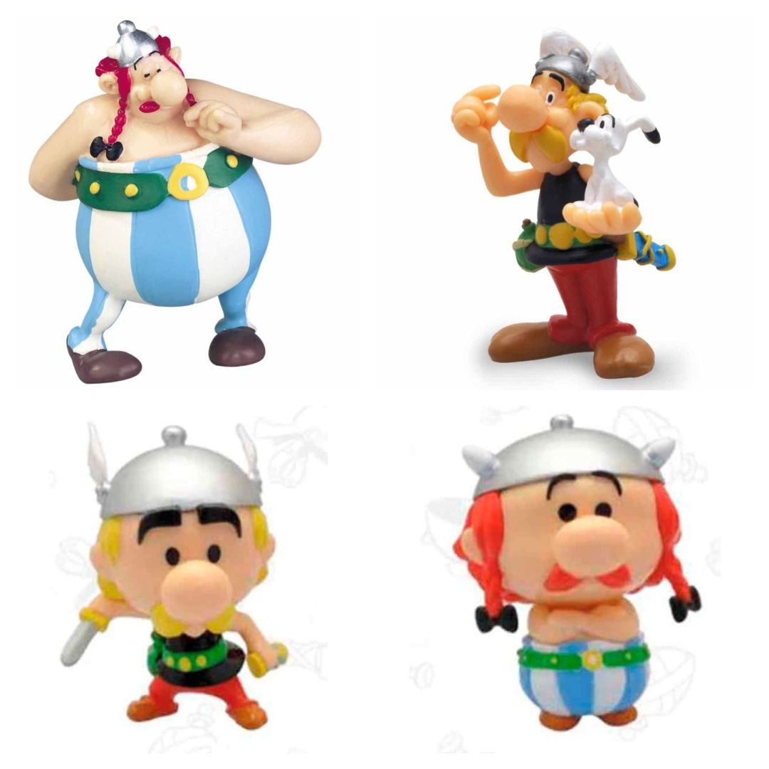 Plastoy Asterix Obelix 4 figures, Hobbies & Toys, Memorabilia ...