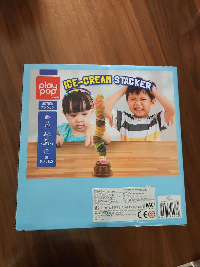 Playpop Ice Cream Stacker, Hobbies & Toys, Toys & Games on Carousell