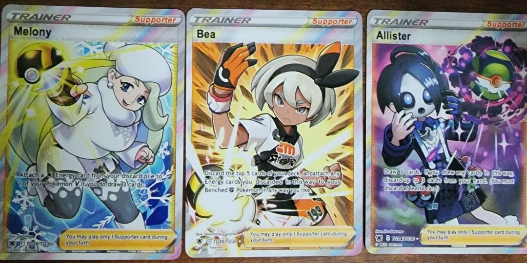 Pokemon Trainer cards supporter cards, Hobbies & Toys, Toys & Games on ...
