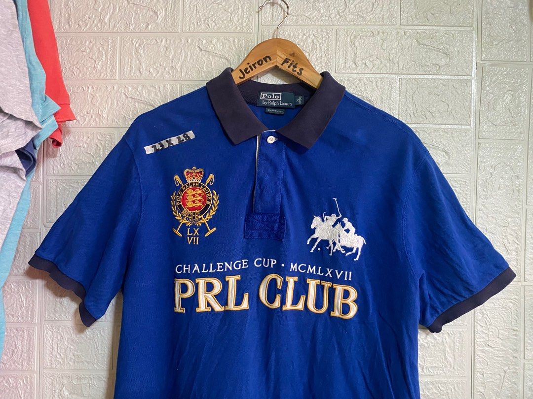 Polo Ralph Lauren PRL CLUB, Men's Fashion, Tops & Sets, Tshirts & Polo Shirts on Carousell