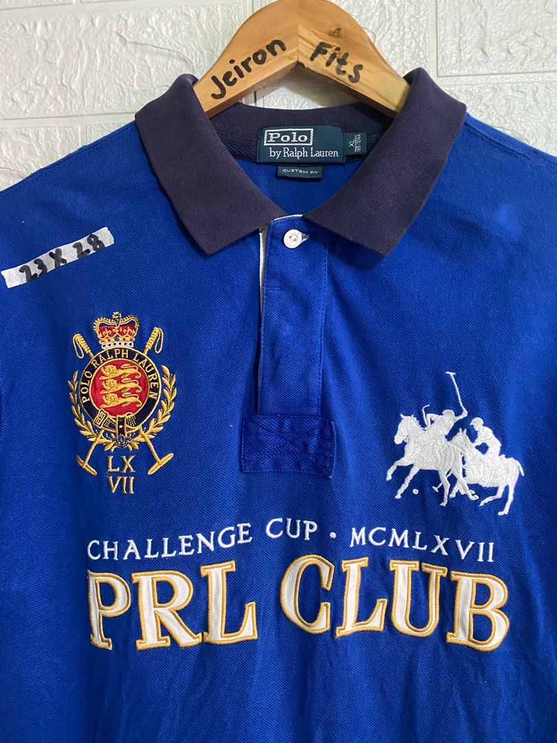 Polo Ralph Lauren PRL CLUB, Men's Fashion, Tops & Sets, Tshirts & Polo Shirts on Carousell