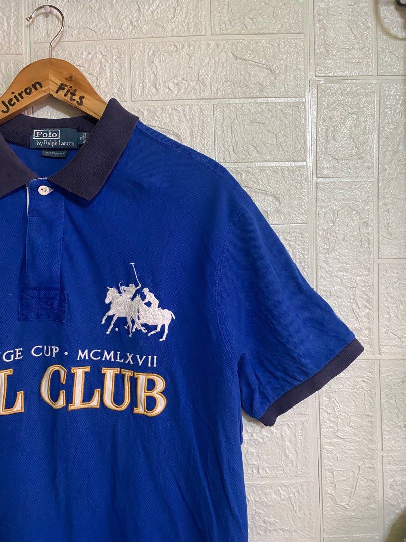 Polo Ralph Lauren PRL CLUB, Men's Fashion, Tops & Sets, Tshirts & Polo Shirts on Carousell