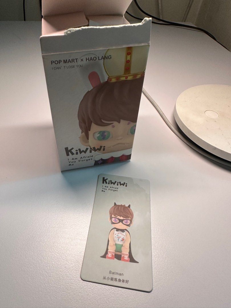POP MART Kiwiwi I Am Afraid You Forget Me - Batman, Hobbies & Toys ...