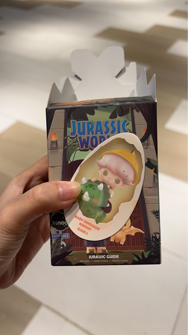 Popmart dimoo jurassic world baby dinosaur knight, Hobbies & Toys, Toys ...