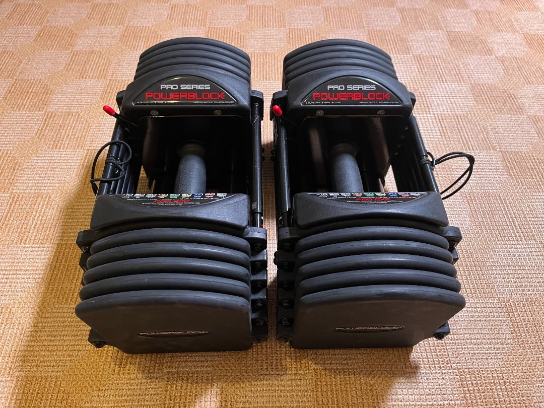 PowerBlock Pro Series EXP Stage 1 and 2, Sports Equipment, Exercise ...
