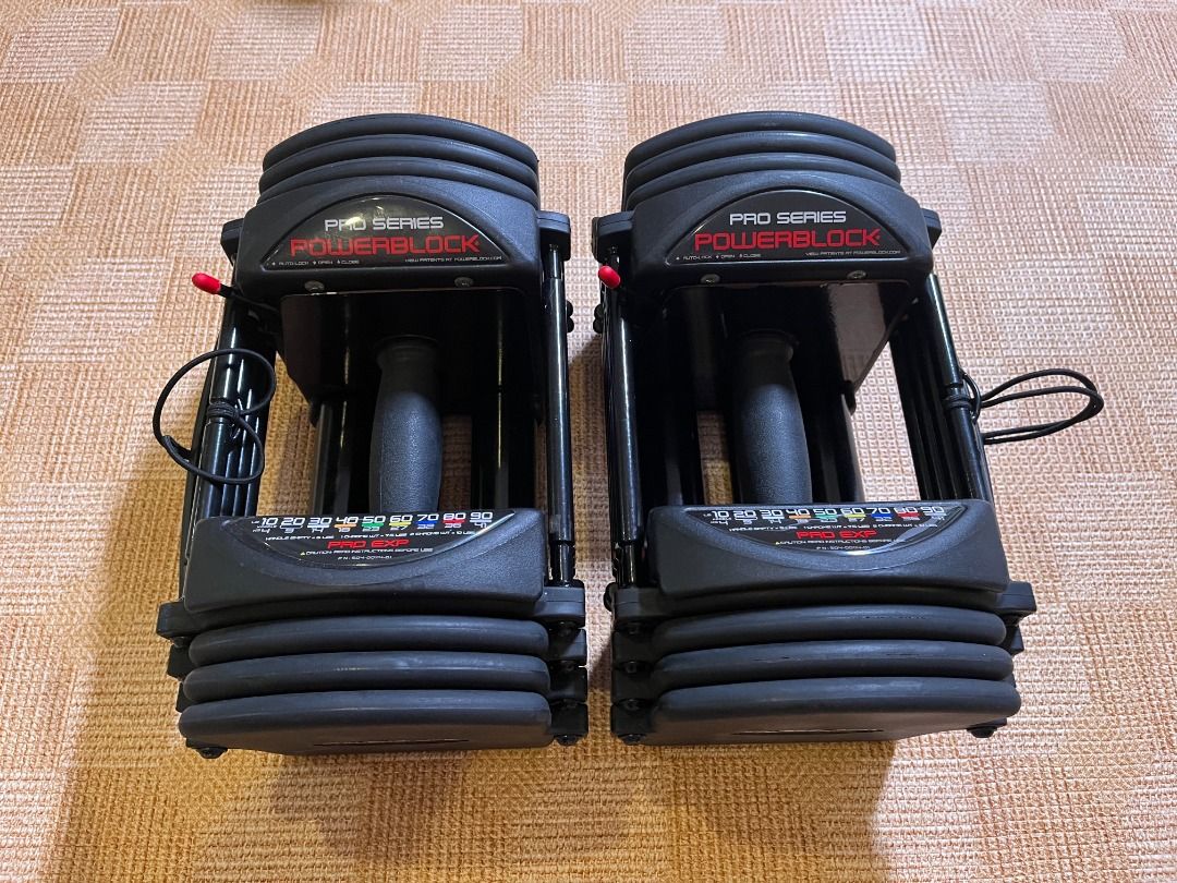 PowerBlock Pro Series EXP Stage 1 and 2, Sports Equipment, Exercise ...