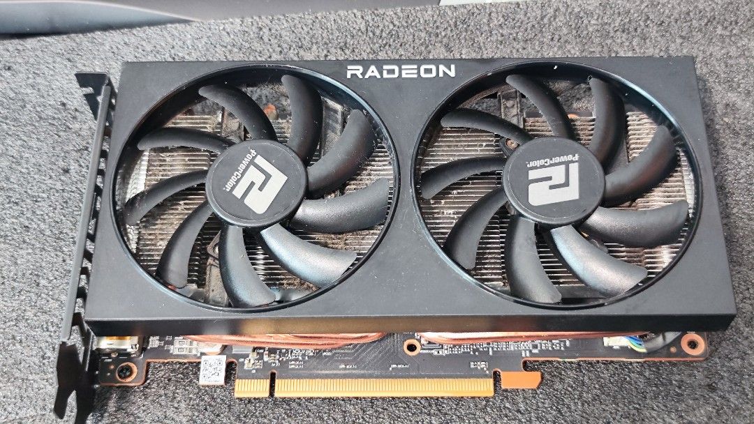 PowerColor Fighter AMD Radeon RX 6600 Graphics Card with 8GB GDDR6 ...