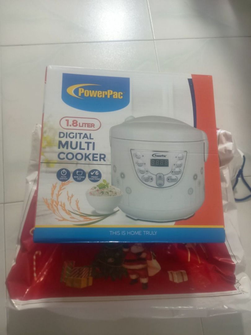 PowerPac Digital Multicooker, TV & Home Appliances, Kitchen Appliances ...