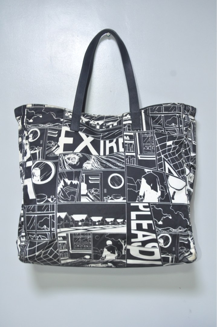 Prada - James Jean - S/S 18 - Comic Shopping Tote, Luxury, Bags ...