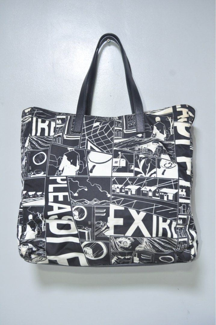 Prada - James Jean - S/S 18 - Comic Shopping Tote, Luxury, Bags ...