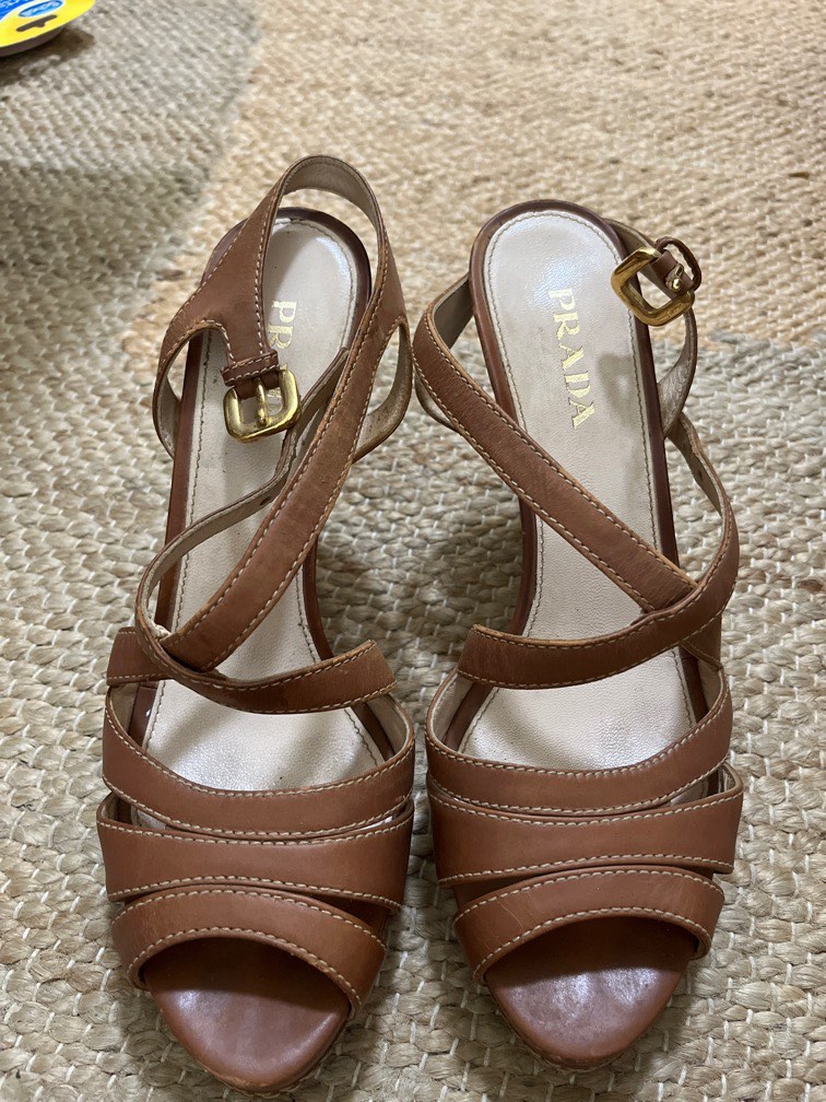 Prada Heels, Women's Fashion, Footwear, Heels on Carousell