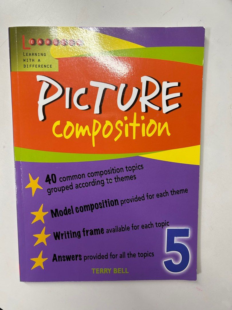 primary five p5 primary 5 picture composition book, Hobbies & Toys ...