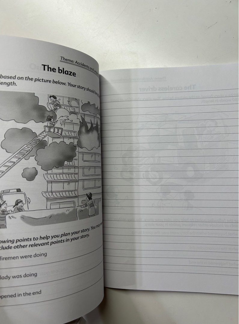 primary five p5 primary 5 picture composition book, Hobbies & Toys ...