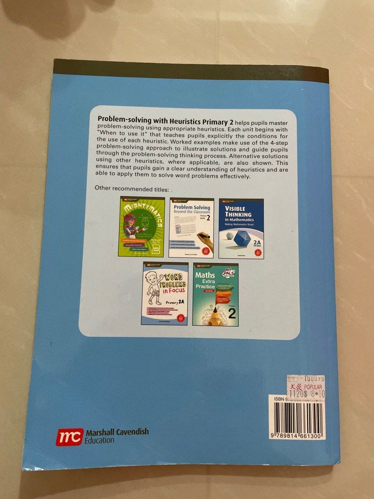 Problem Solving with Heuristics P2, Hobbies & Toys, Books & Magazines, Assessment Books on Carousell